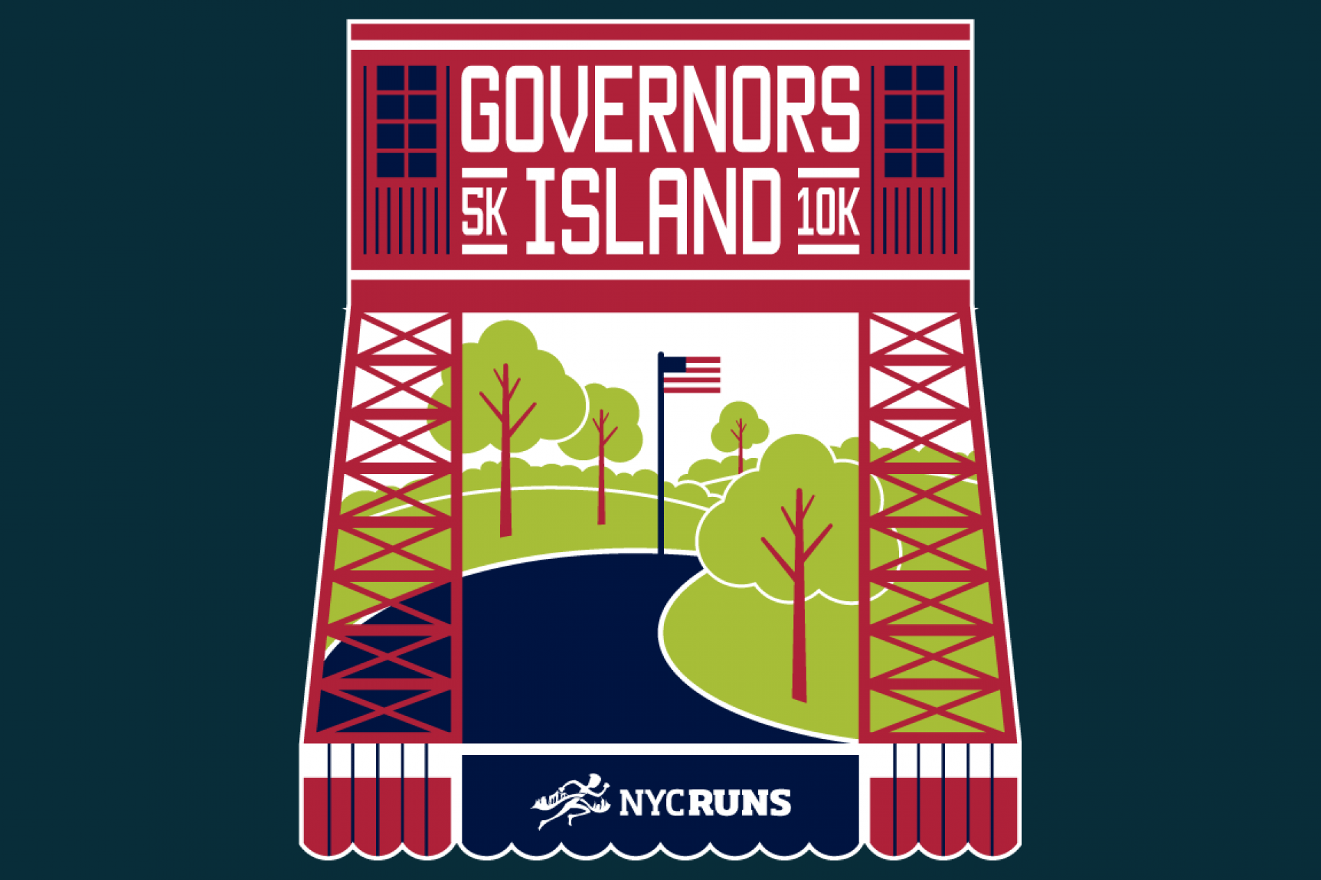 NYCRUNS Governors Island 5K & 10K - New York City Ferry Service