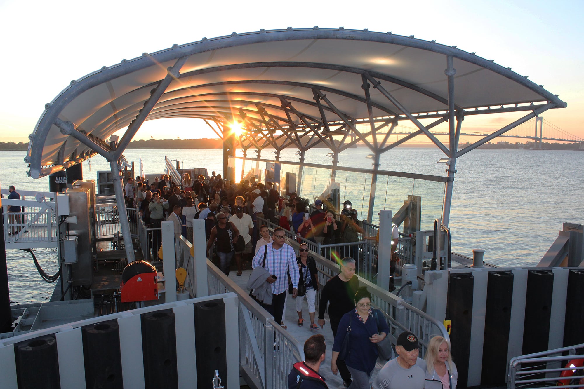 Photo Blog: NYC Ferry's Soundview Route Launch & Inaugural Ride - New ...