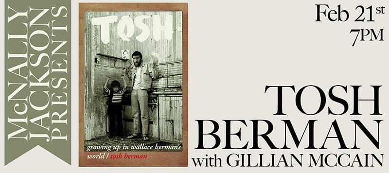 TOSH: Tosh Berman with Gillian McCain - New York City Ferry Service