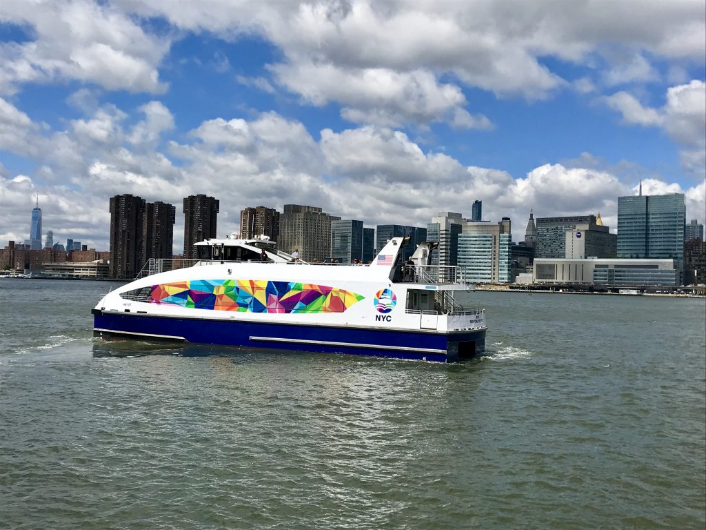 The Best Way To Get There Is Together! - New York City Ferry Service