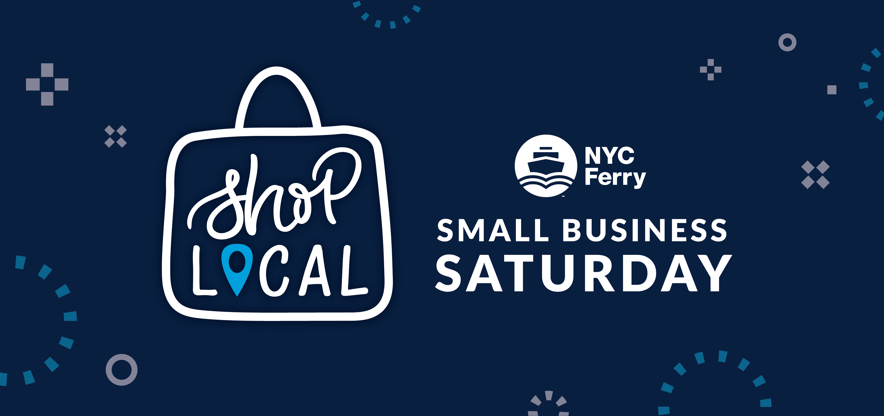 Shop Local: Small Business Saturday 2020 - New York City Ferry Service