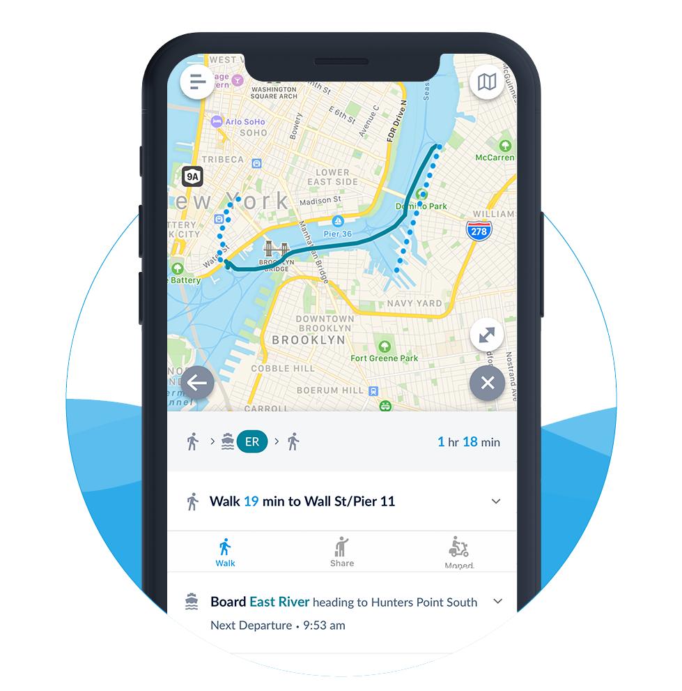 App Guide - New York City Ferry Service