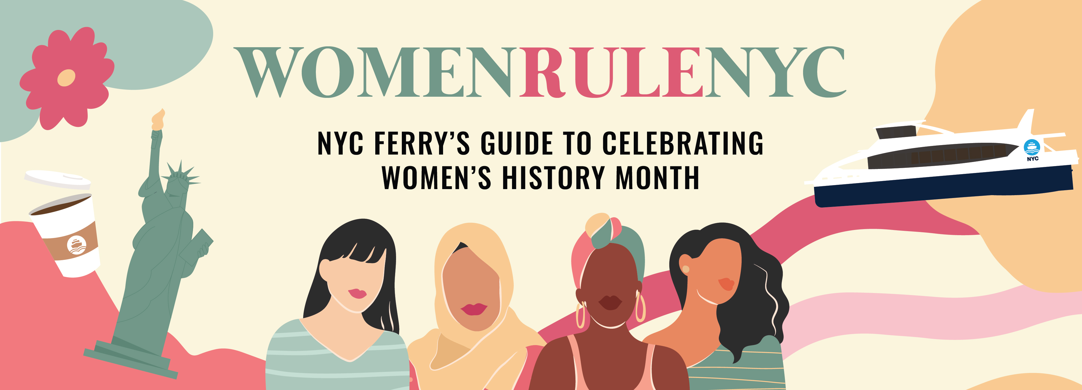 Women Rule NYC Guide: Celebrating Women’s History Month with NYC Ferry ...