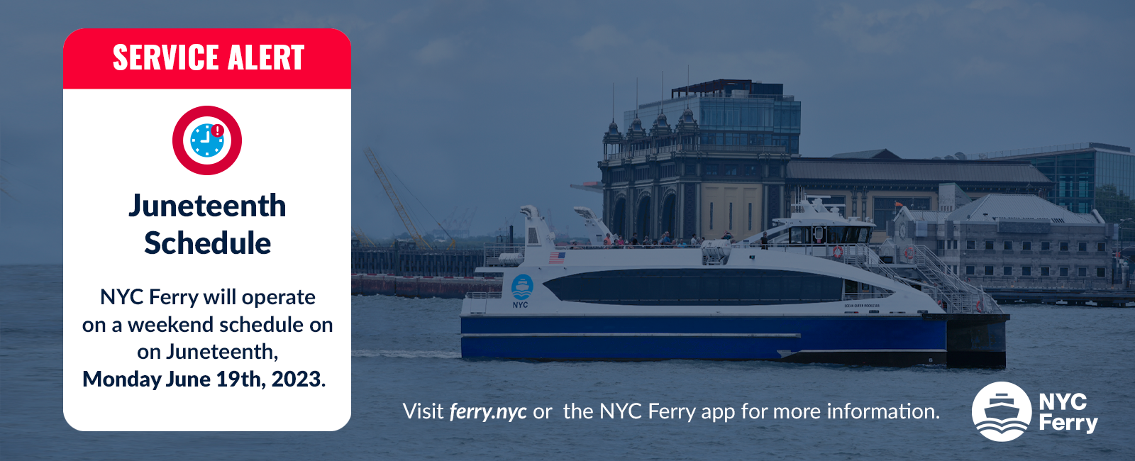 Celebrate Juneteenth with NYC Ferry - New York City Ferry Service