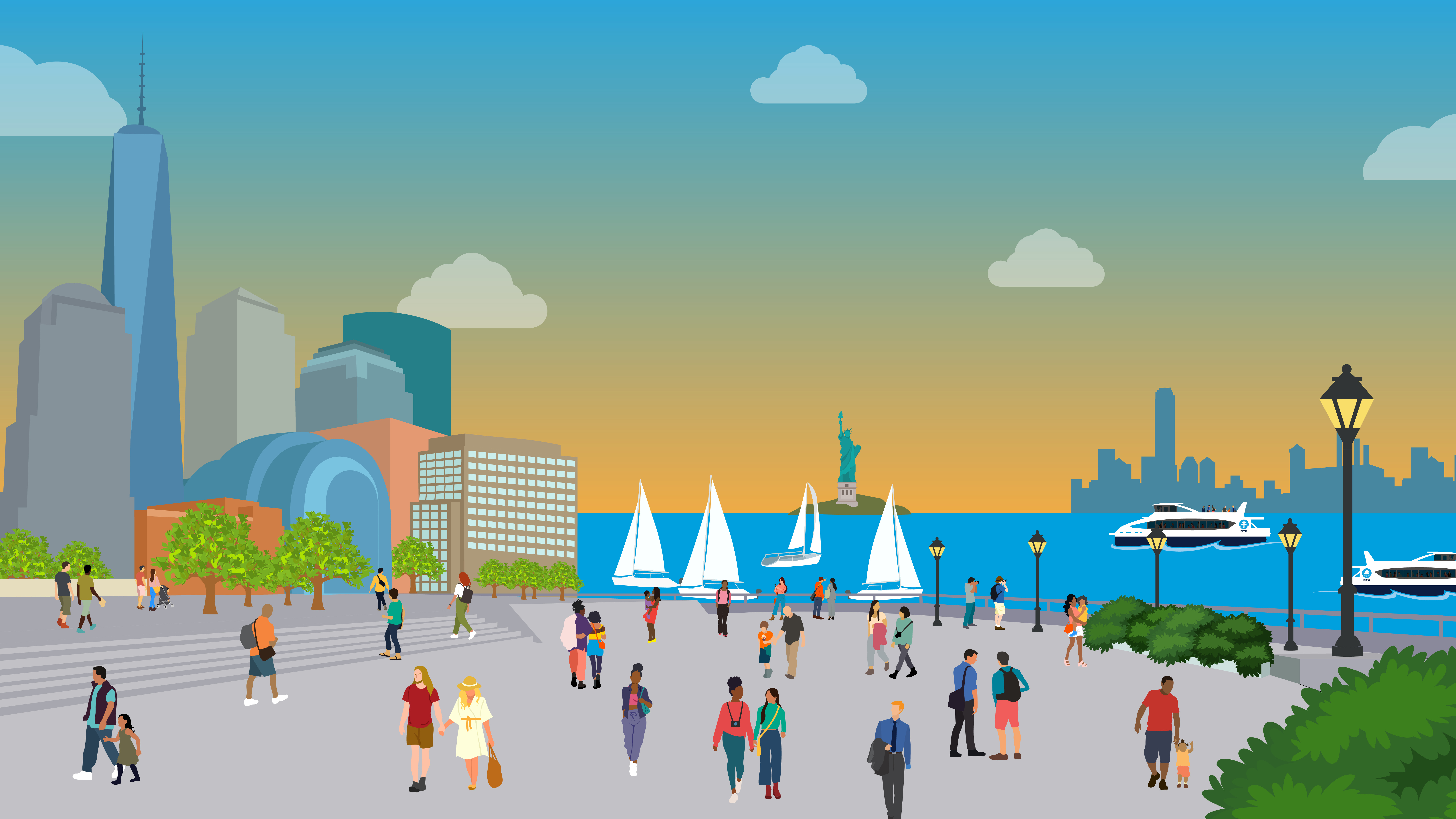 Set Sail to in August Events Near NYC Ferry Landings - New York City ...