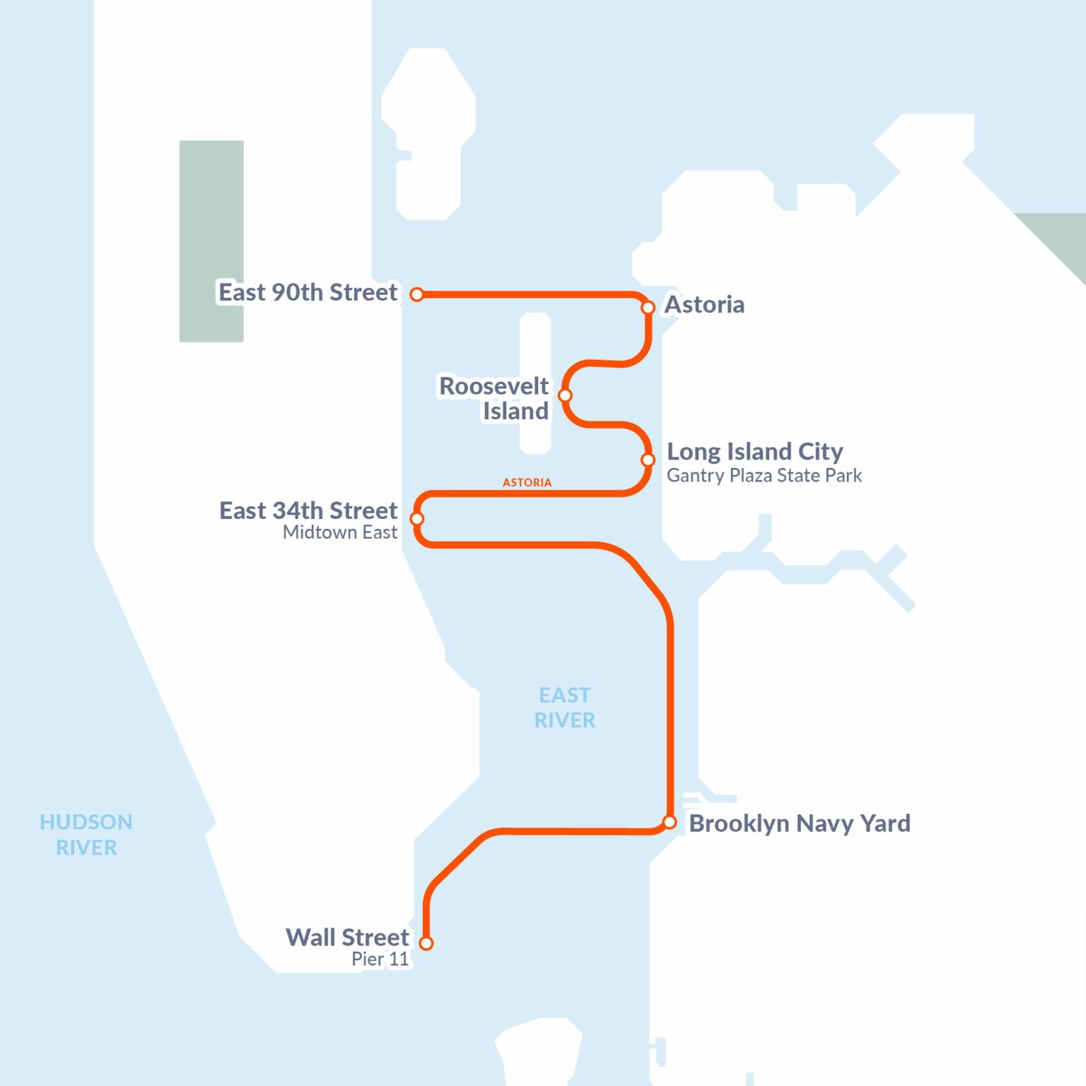 Astoria Ferry Route & Schedule | NYC Ferry Service